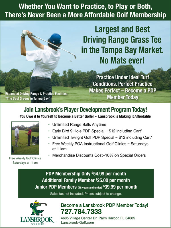 Player Development Programs - Lansbrook Golf Club